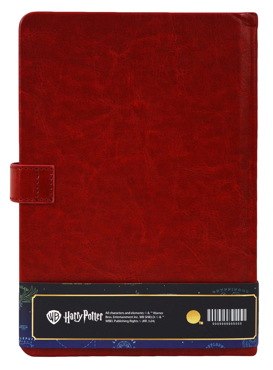 Licensed Harry Potter House notebook journal, parchment paper, house l ...