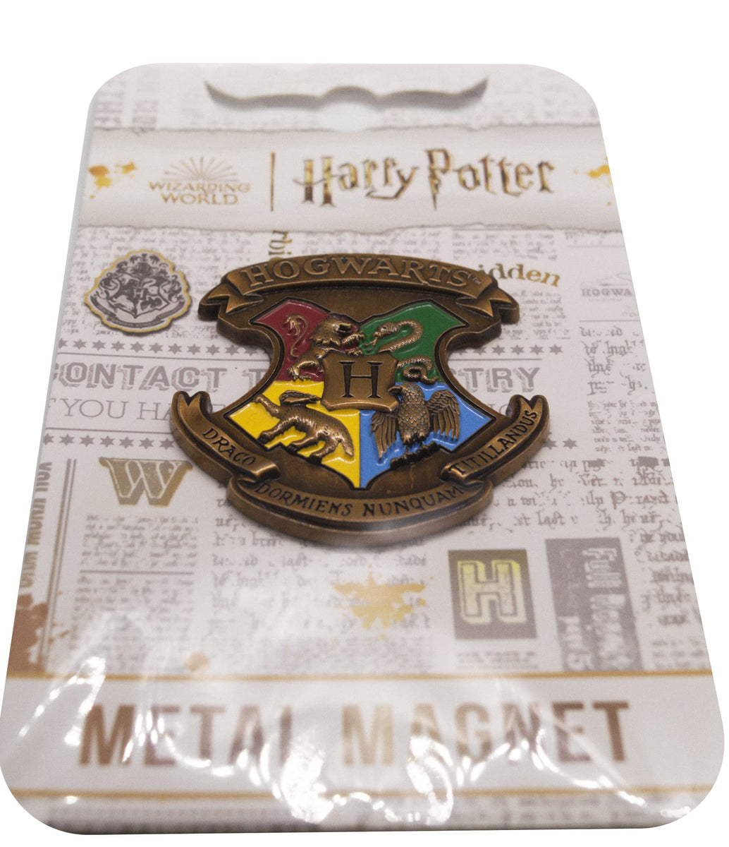 Licensed Harry Potter Hogwarts metal Fridge Magnet enammeled 3D ...