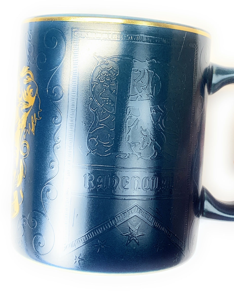 Official Harry Potter Ravenclaw Mug with Gold Foil and Embossed 3D Log ...