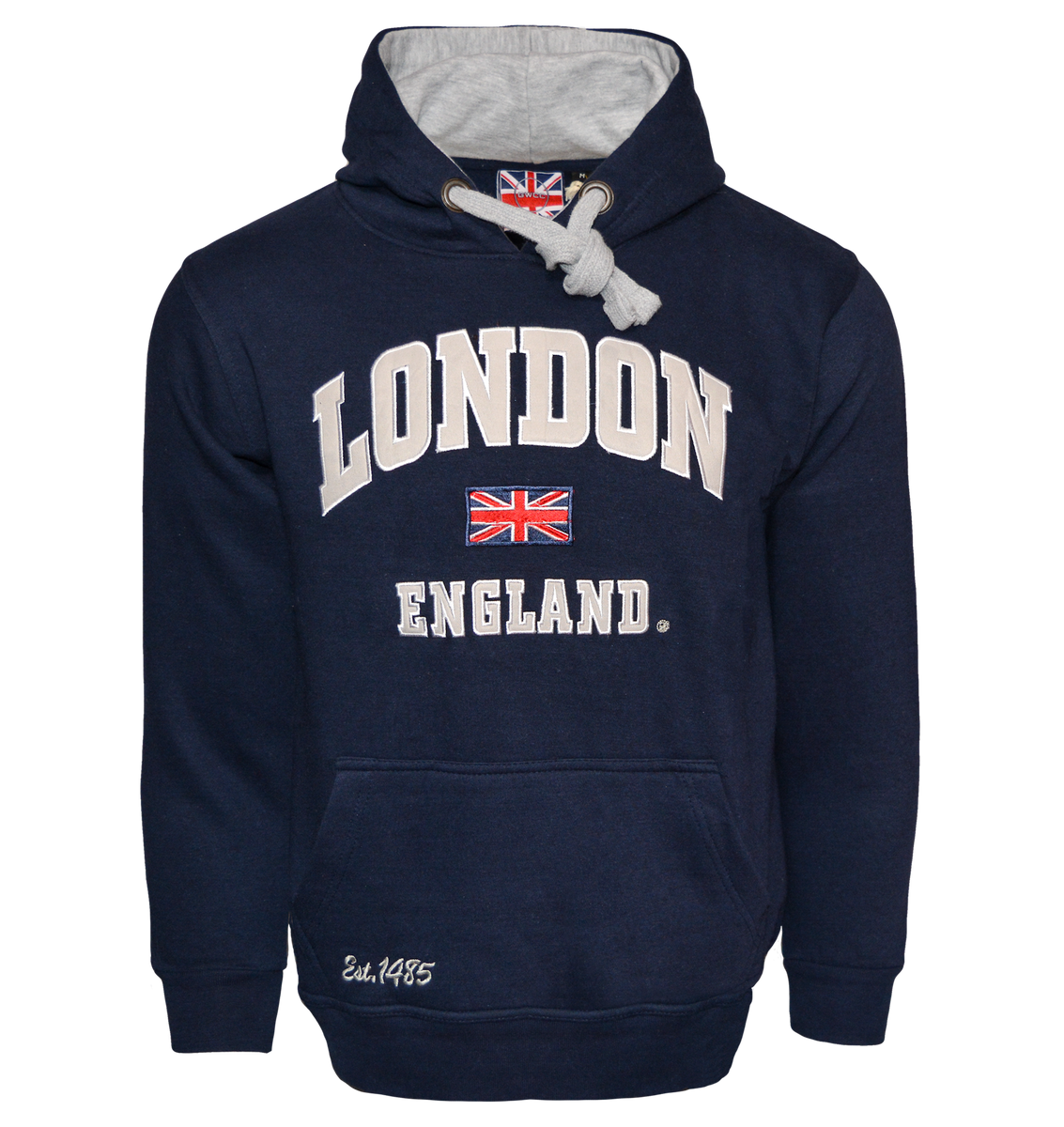LE129NG Unisex London England Hoodie Hooded Sweatshirt Navy Grey XS-4X ...